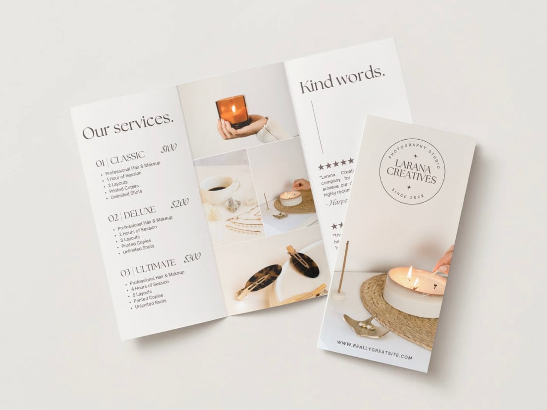 Custom Brochures | Personalize & Order Prints from Canva