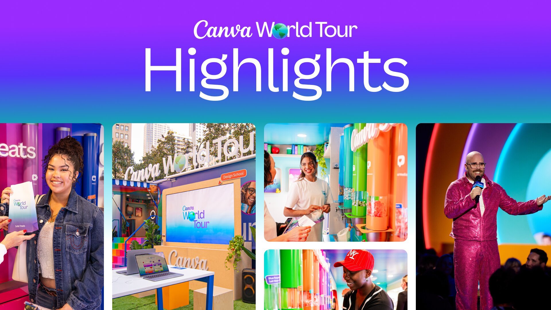 A global celebration of creativity: Highlights from the Canva World Tour