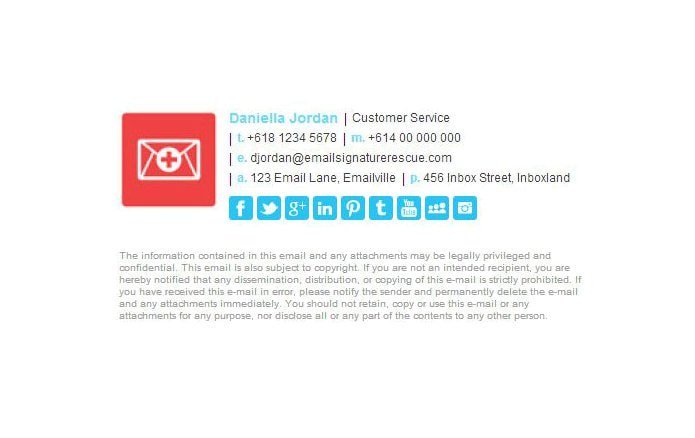 10 email signature design examples | Canva