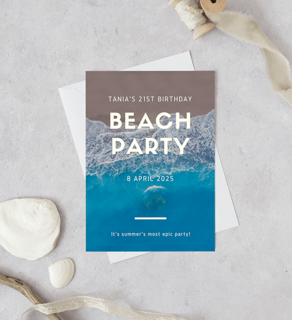 40+ Beach Party Ideas - Canva