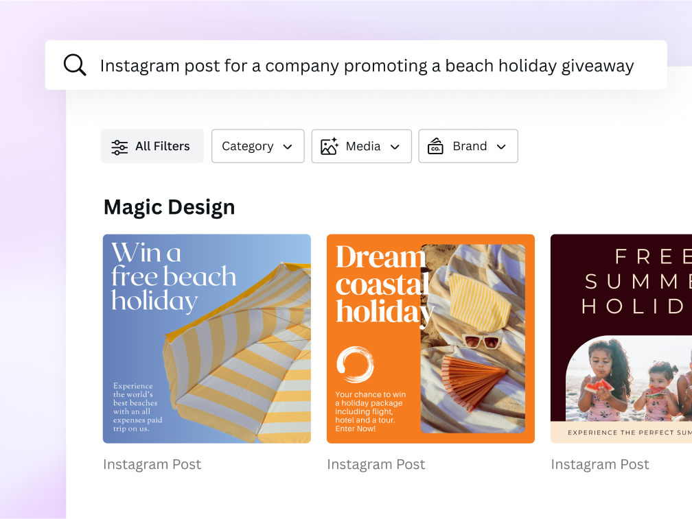 Magic Design™: Free Online AI Design Tool | Canva