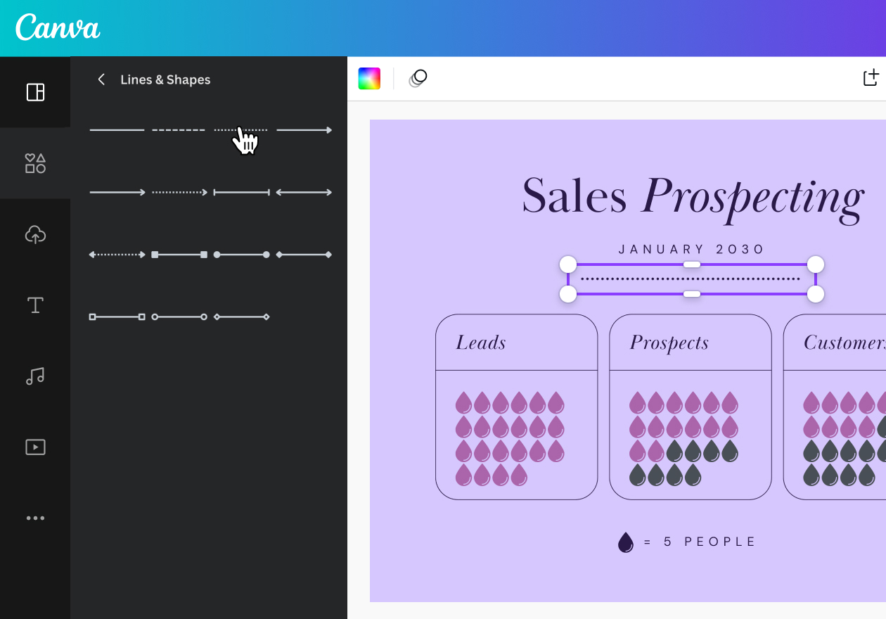 Pittogramma online: crea simboli grafici gratis in un clic | Canva