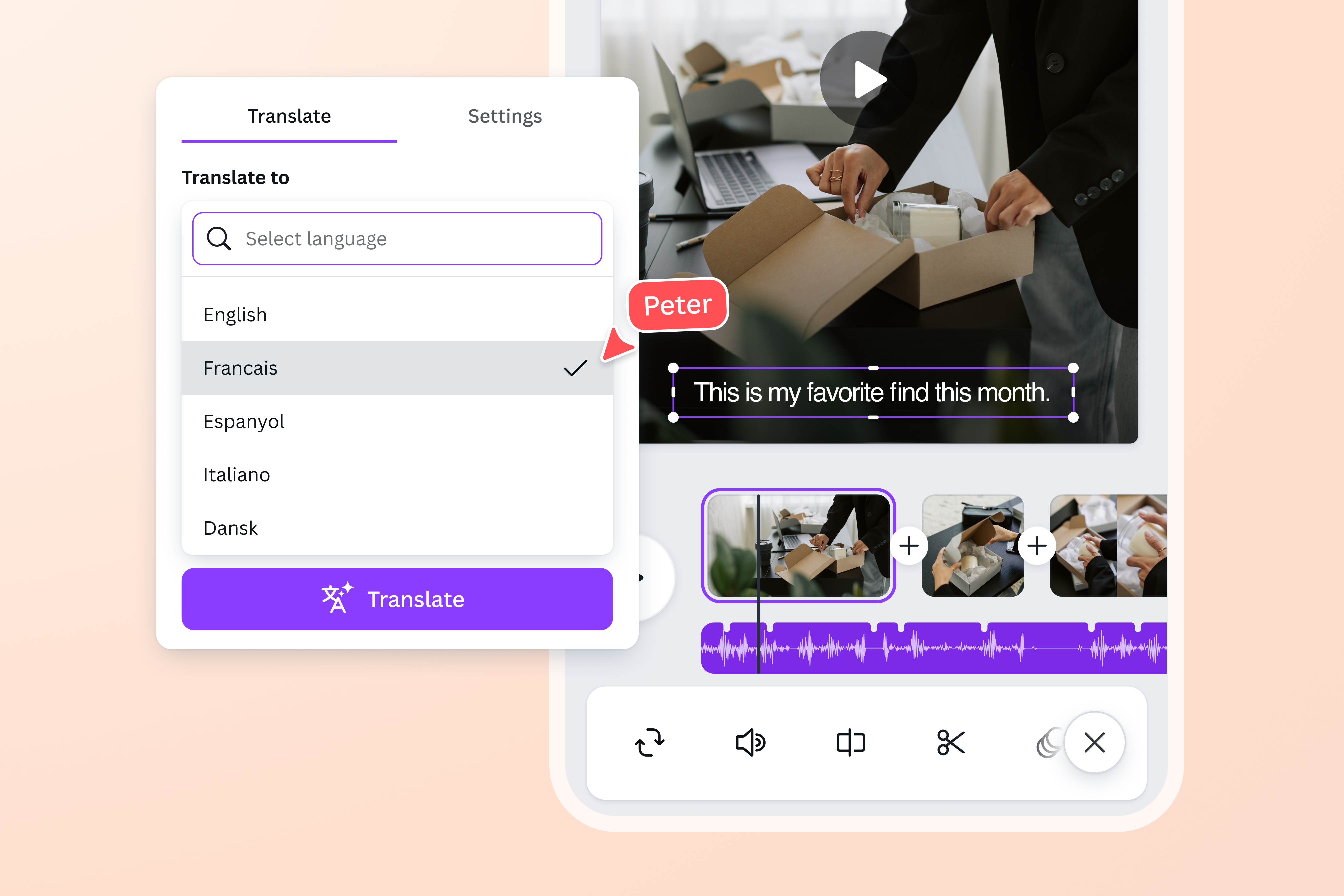 Auto Caption Generator: Generate auto captions with AI | Canva