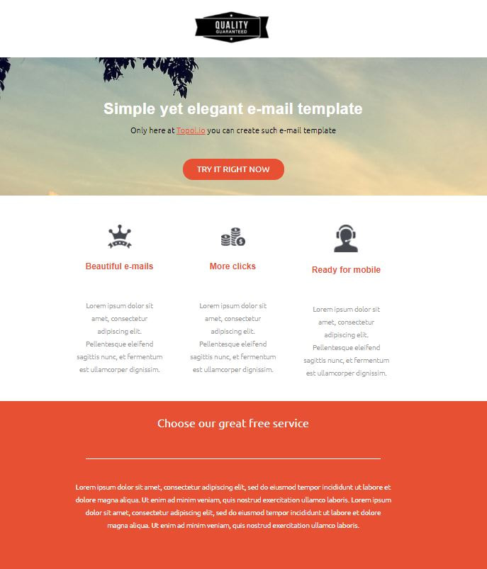 Le top 50 des templates de newsletter design gratuits | Canva