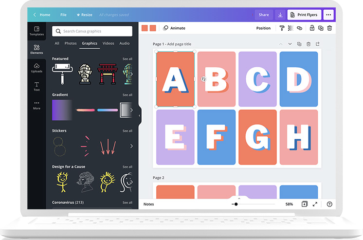 Custom Flashcards | Design, Print, and Share Flashcards with Canva