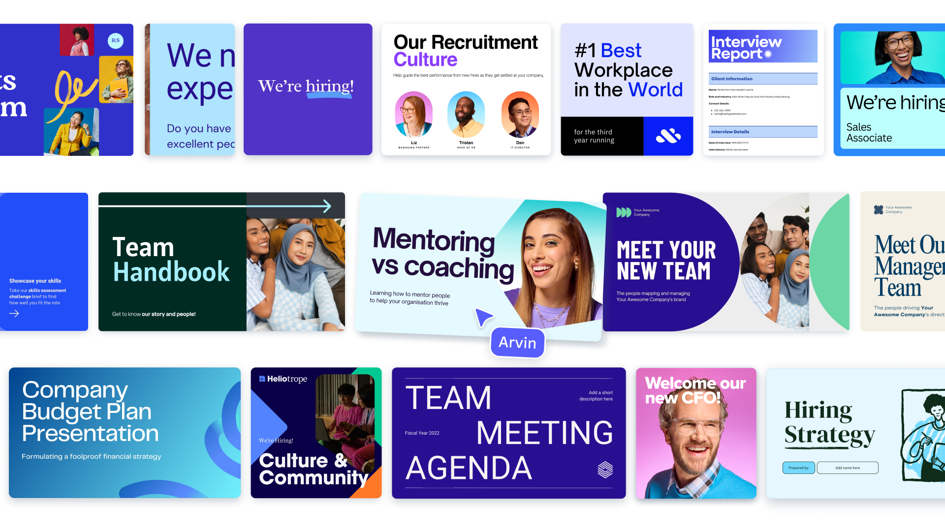 Canva for HR teams: Meet your new Work Kit