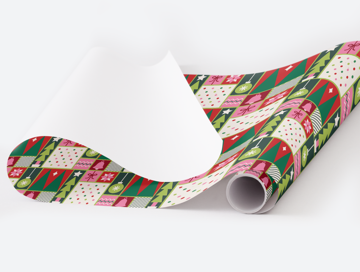 Inpakpapier op maat - Ontwerp & Cadeaupapier afdrukken | Canva