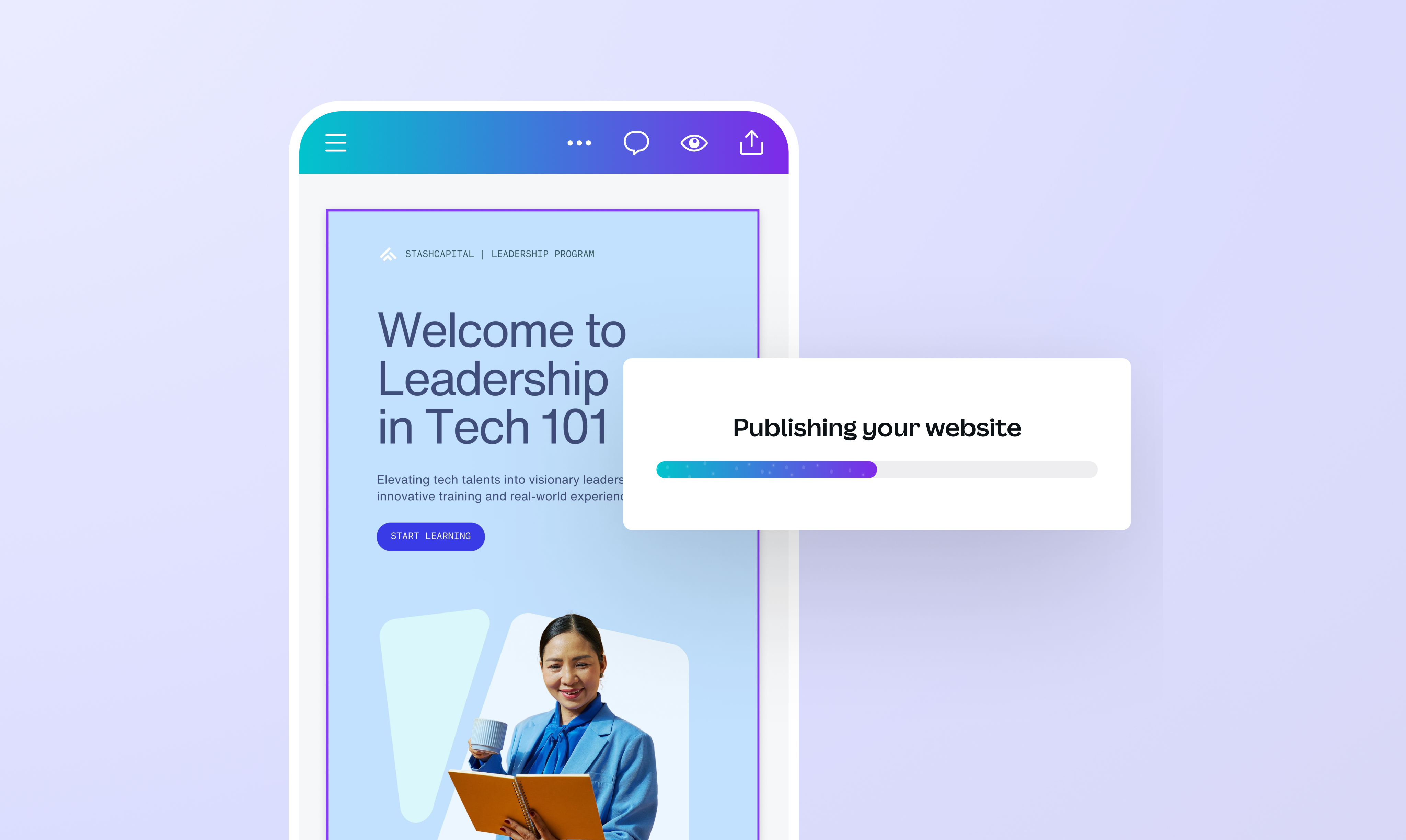 Free website hosting: Launch a site in minutes | Canva