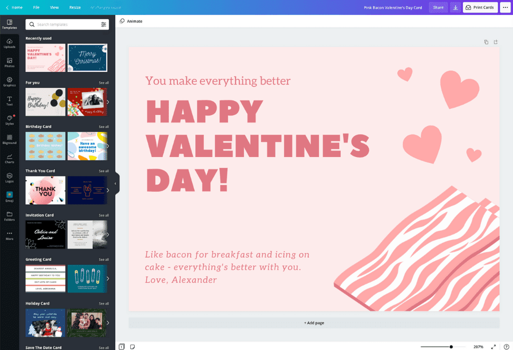 Free Online Valentine's Day Card Maker | Canva